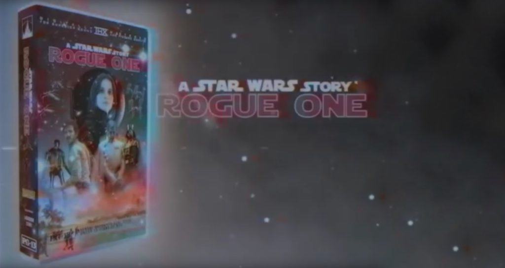 Retro Rogue One VHS Commercial is a Throwback to the 80s