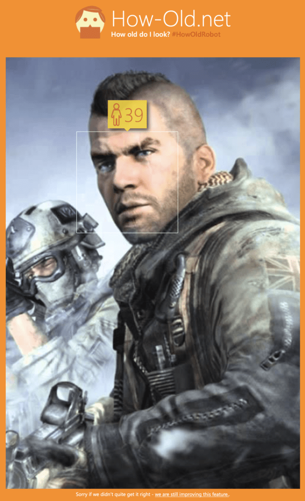 Microsoft's #HowOldRobot Guesses the Age of Video Game Characters