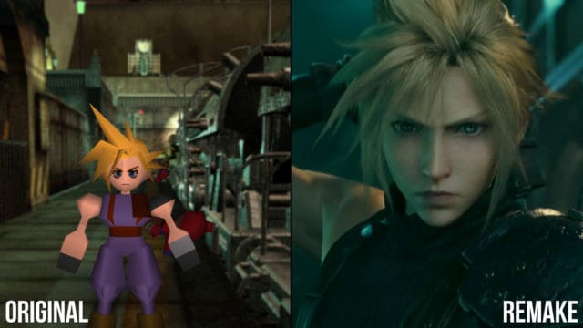 Final Fantasy VII Remake comparison: side-by-side differences - Vamers