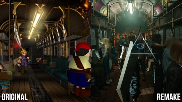 Final Fantasy VII Remake comparison: side-by-side differences - Vamers